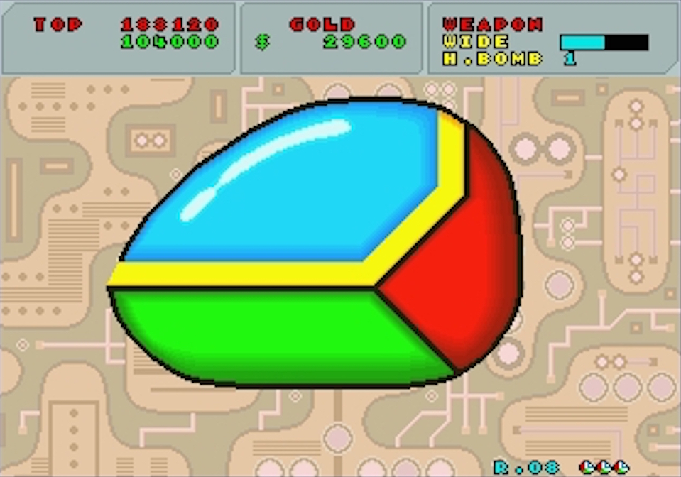 3D Fantasy Zone (3DS): COMPLETED! – deKay's Lofi Gaming